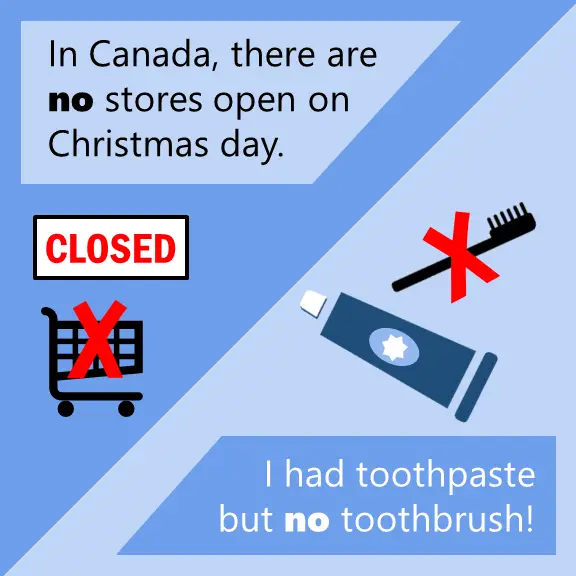 No stores – World English Blog